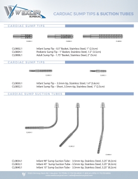 Surgical Instruments: Cardiac, Thoracic, Vascular, Micro,...