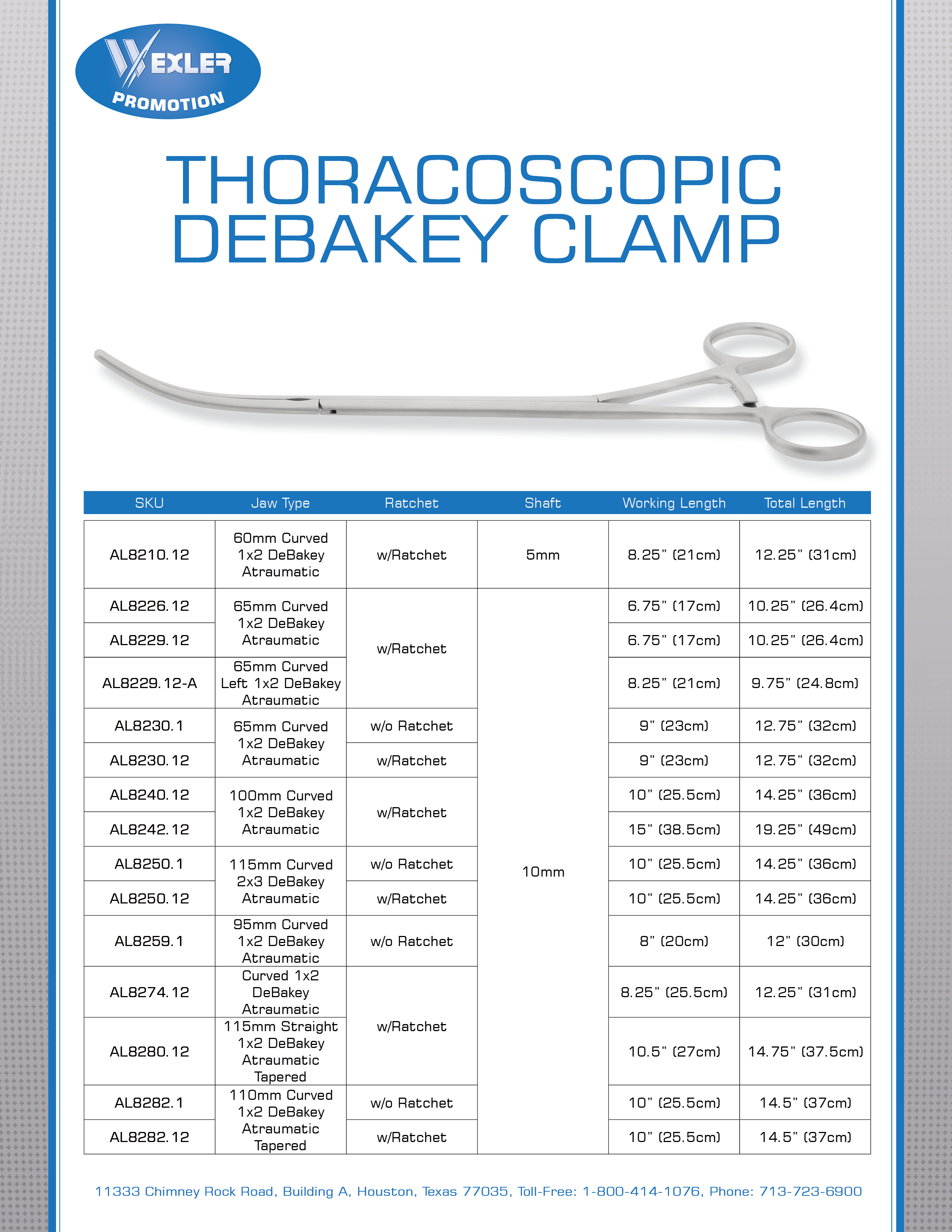 Debakey Clamp Instructions : DeBakey Peripheral Vascular Clamp – APKJKL
