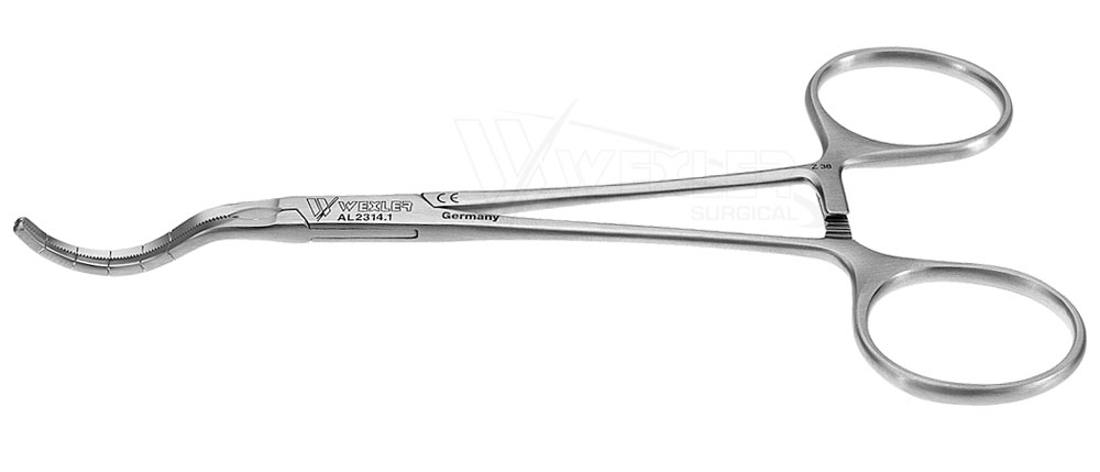 Wexler Baby Vascular Clamp - Small spoon Cooley Atraumatic jaws ...