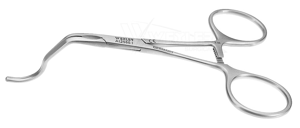 Gregory Profunda Clamp - Angled and Curved DeBakey Atraumatic jaws ...