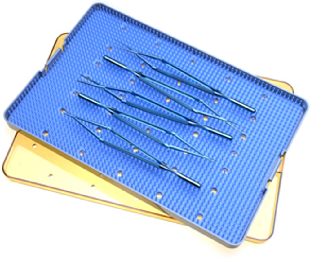 Instrument Sterilization Tray - Includes Base/Mat/Lid, 15"x10"x1 ...