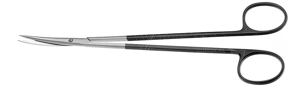 Lillehei-Potts Scissors - Curved Razor edge Blades w/Sharp tips, Ring ...